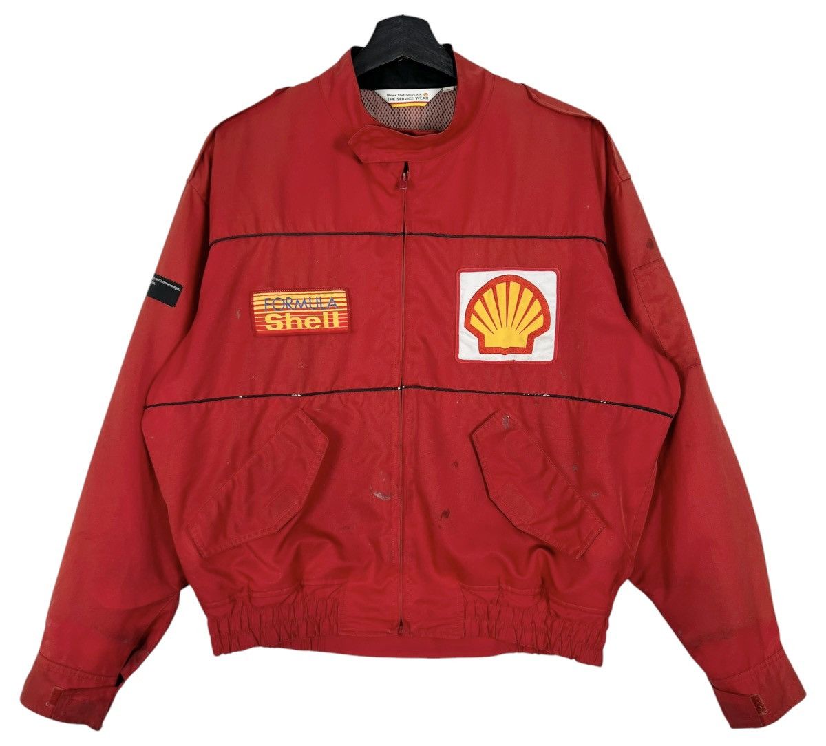 Formula 1 × Vintage Vintage Formula 1 Shell Ferrari Work Jacket | Grailed
