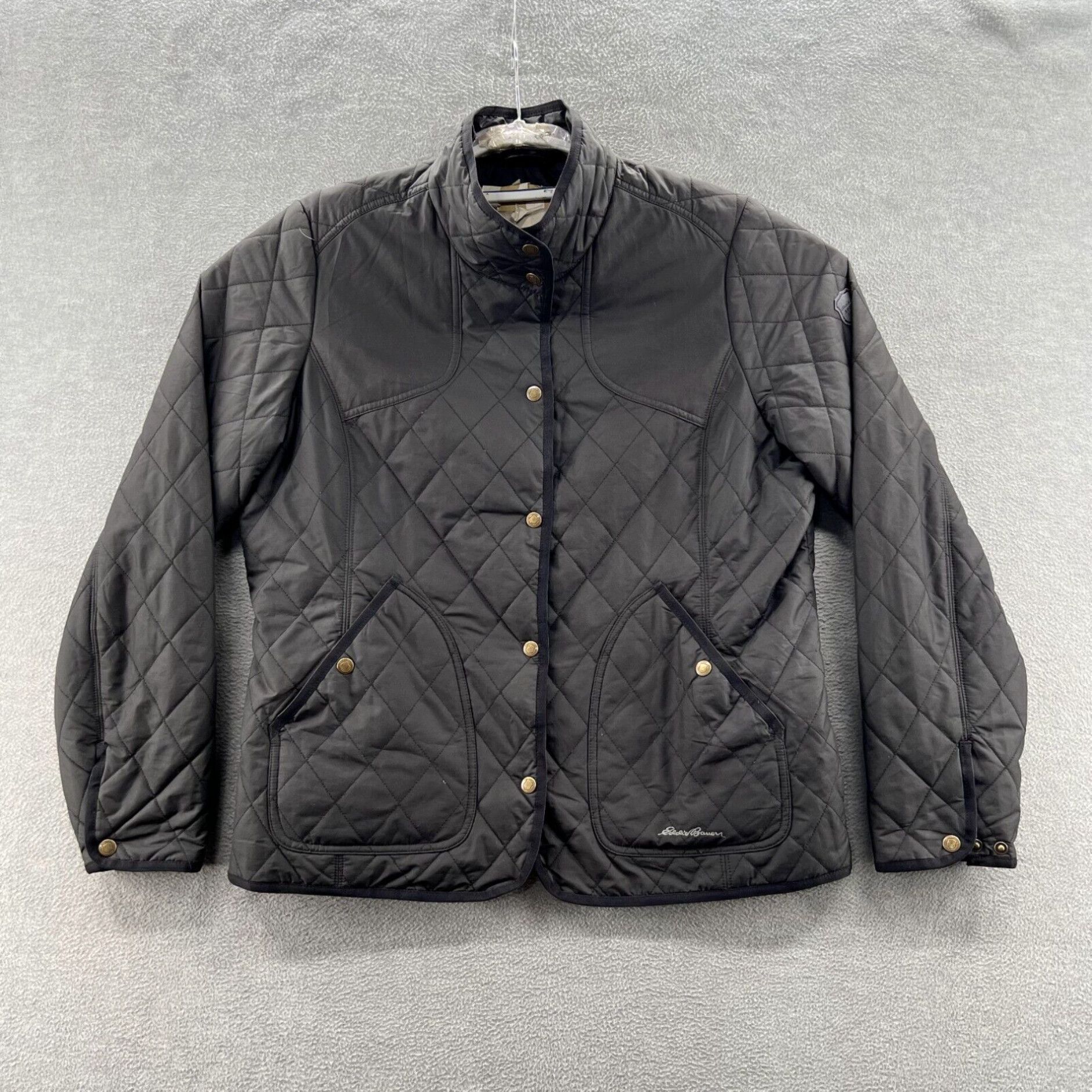 Eddie Bauer eddie bauer womens size TXL sport shop quilted snap up ...