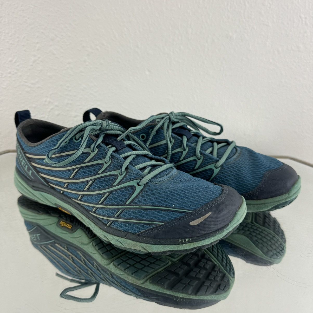 Merrell MERRELL Blue Teal Bare Access Arc 3 Vibram Gorpcore Sneakers ...