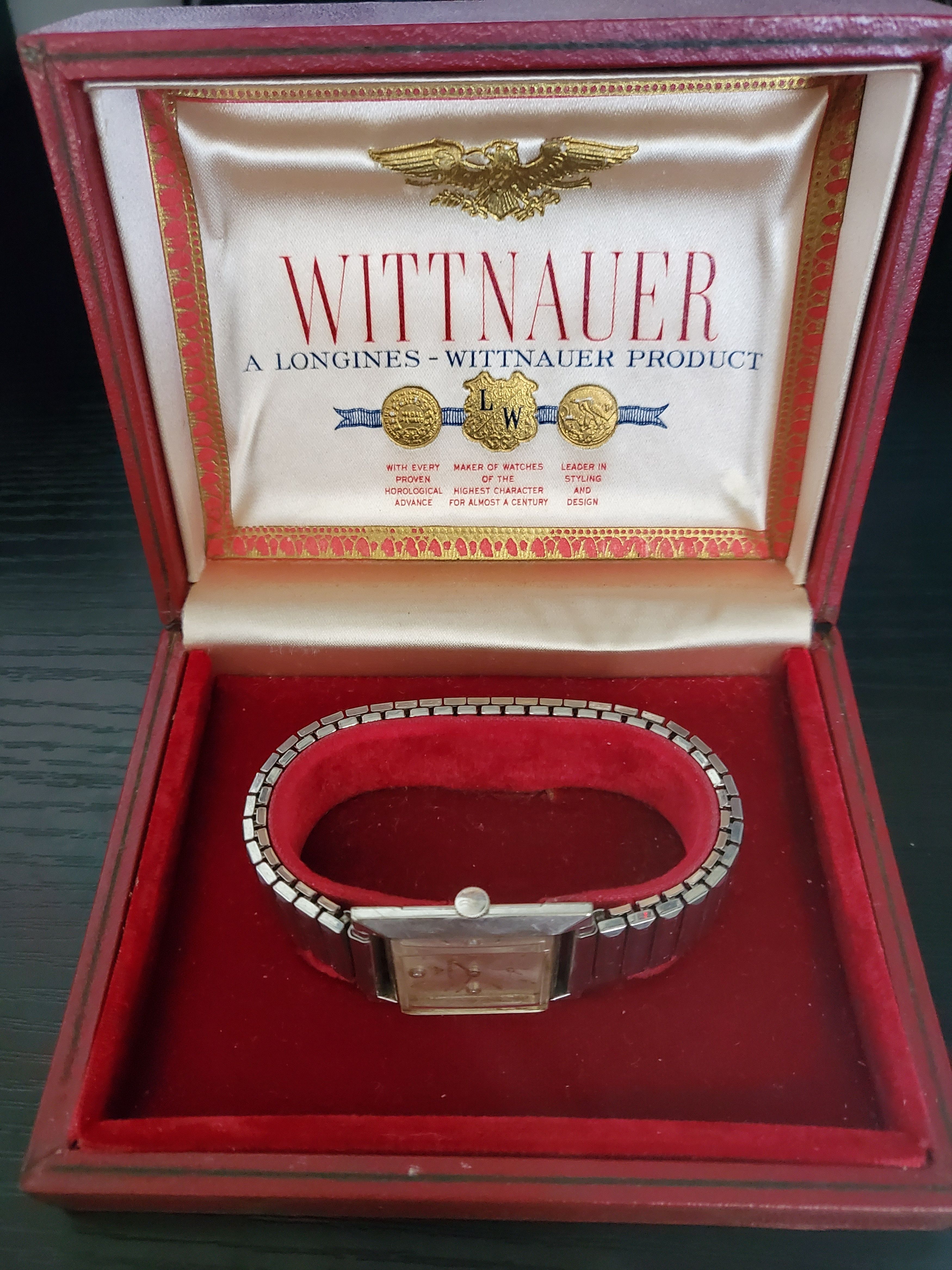 Wittnauer 🔥SUPER RARE Vintage Longines Wittnauer Men's Diamond Watch ...