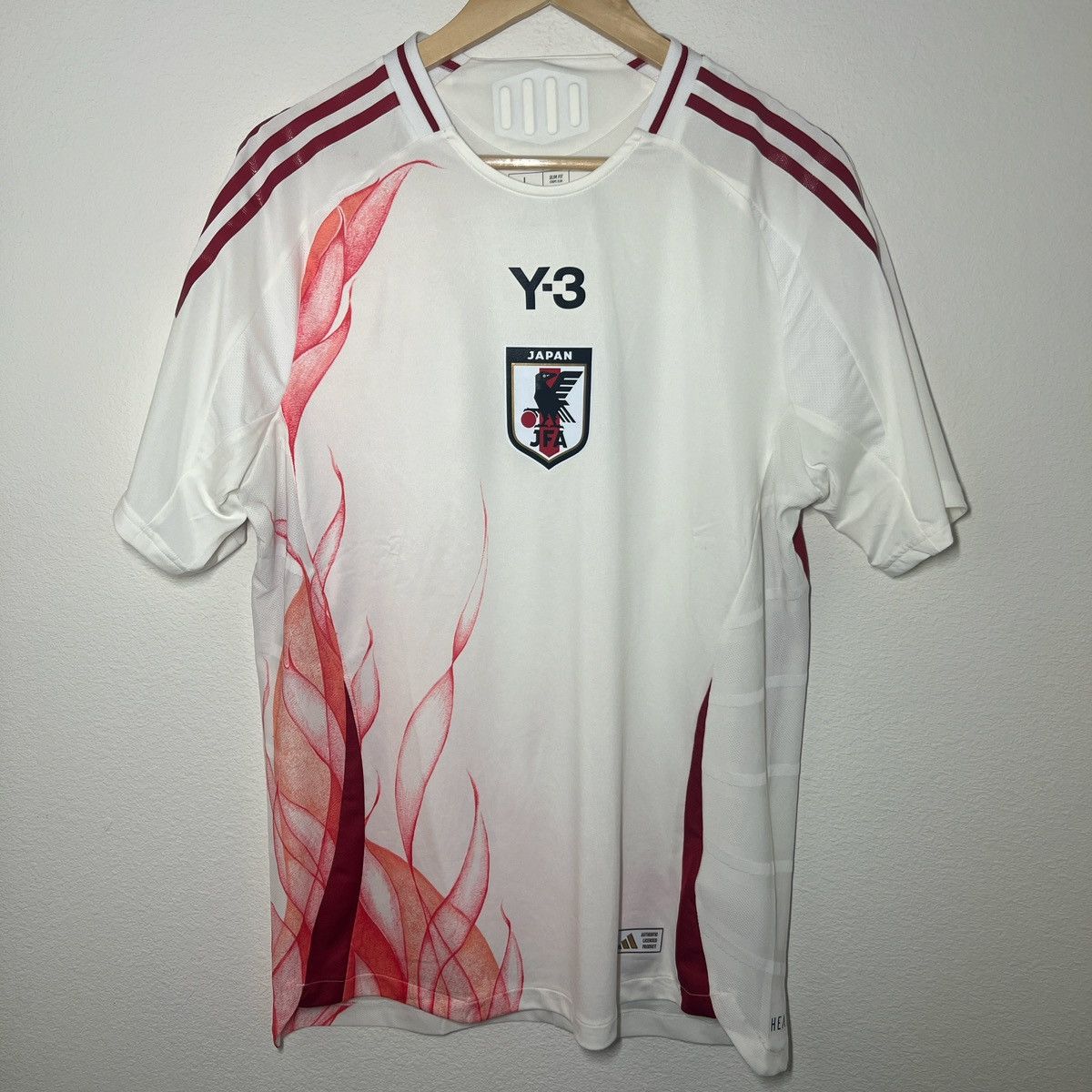 Soccer Jersey × Y-3 × Yohji Yamamoto Japan 2024-2025 Away Jersey ...