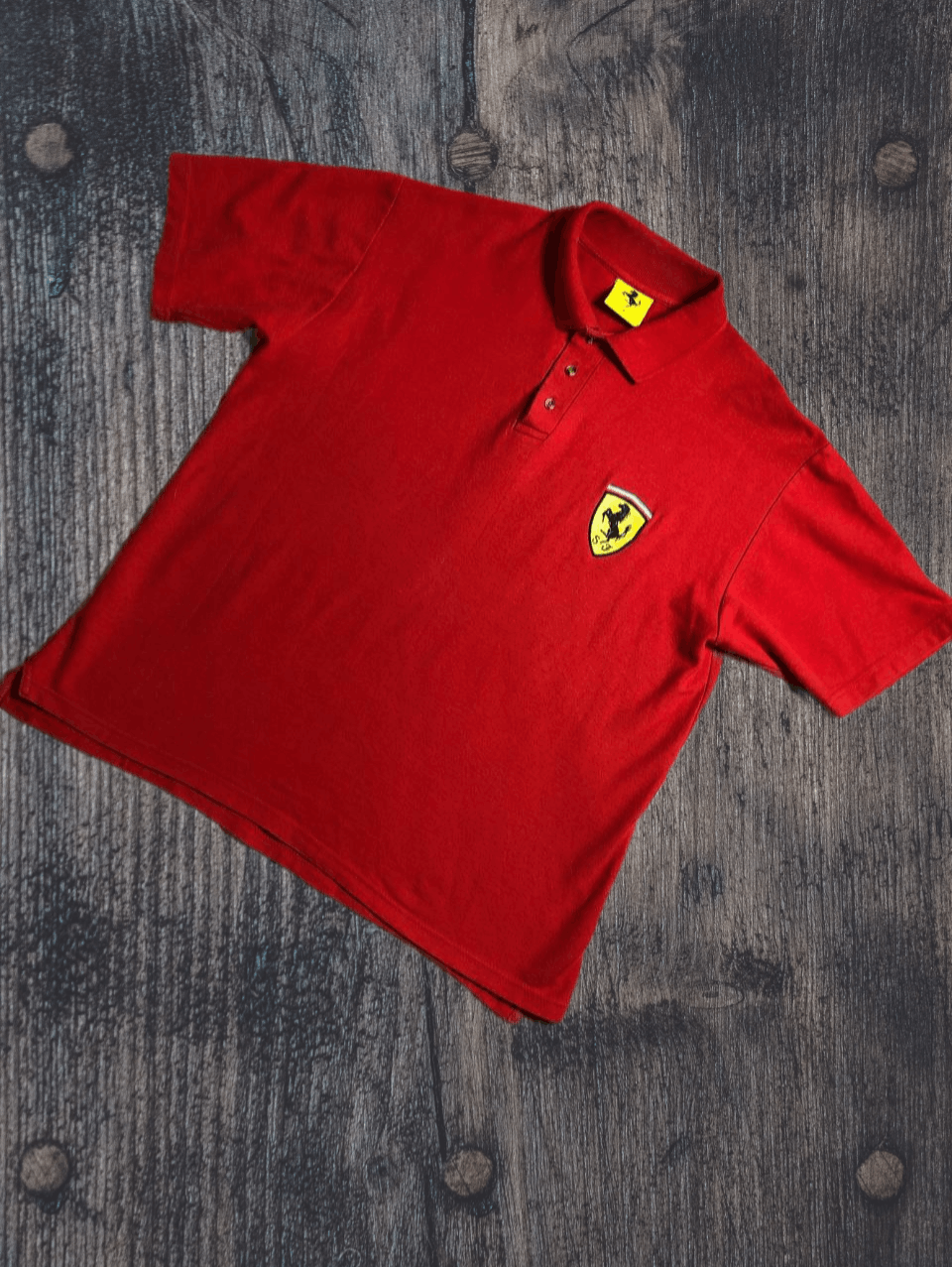 Ferrari × Formula 1 × Vintage Vintage Ferrari Polo Shirt 1996 Racing F1 ...