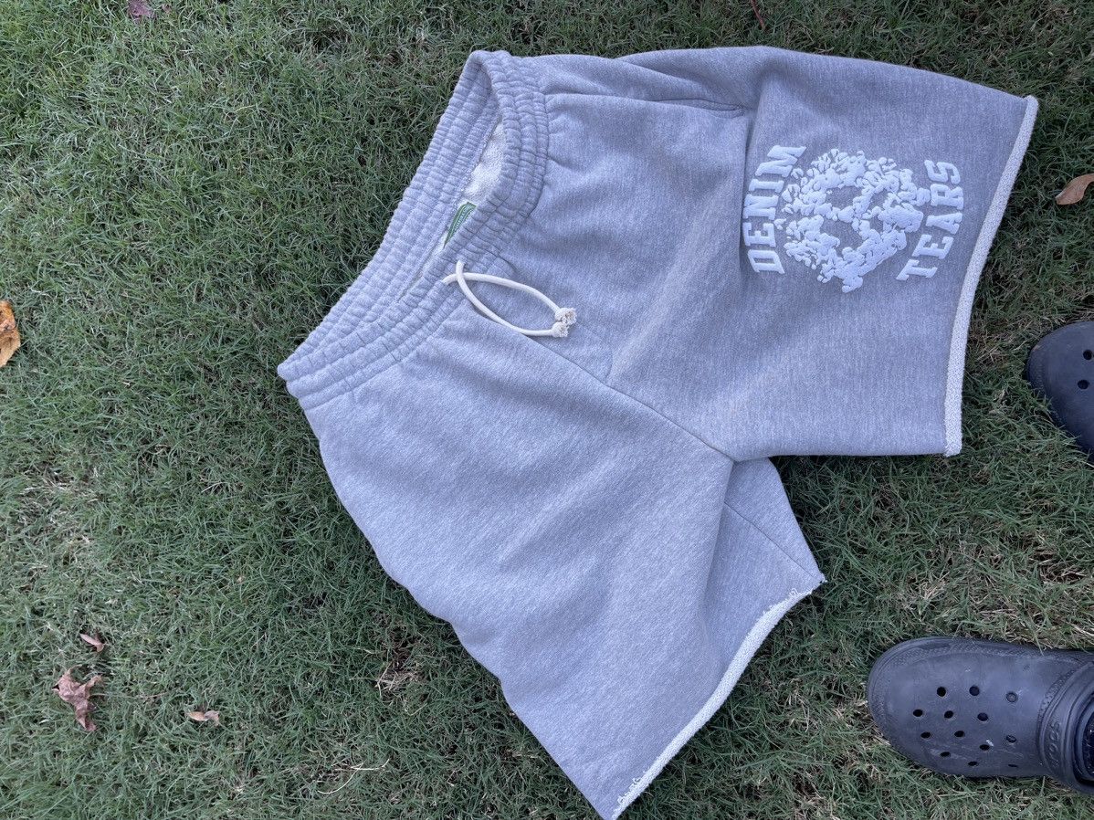 DENIM TEARS Denim tears puff logo shorts | Grailed