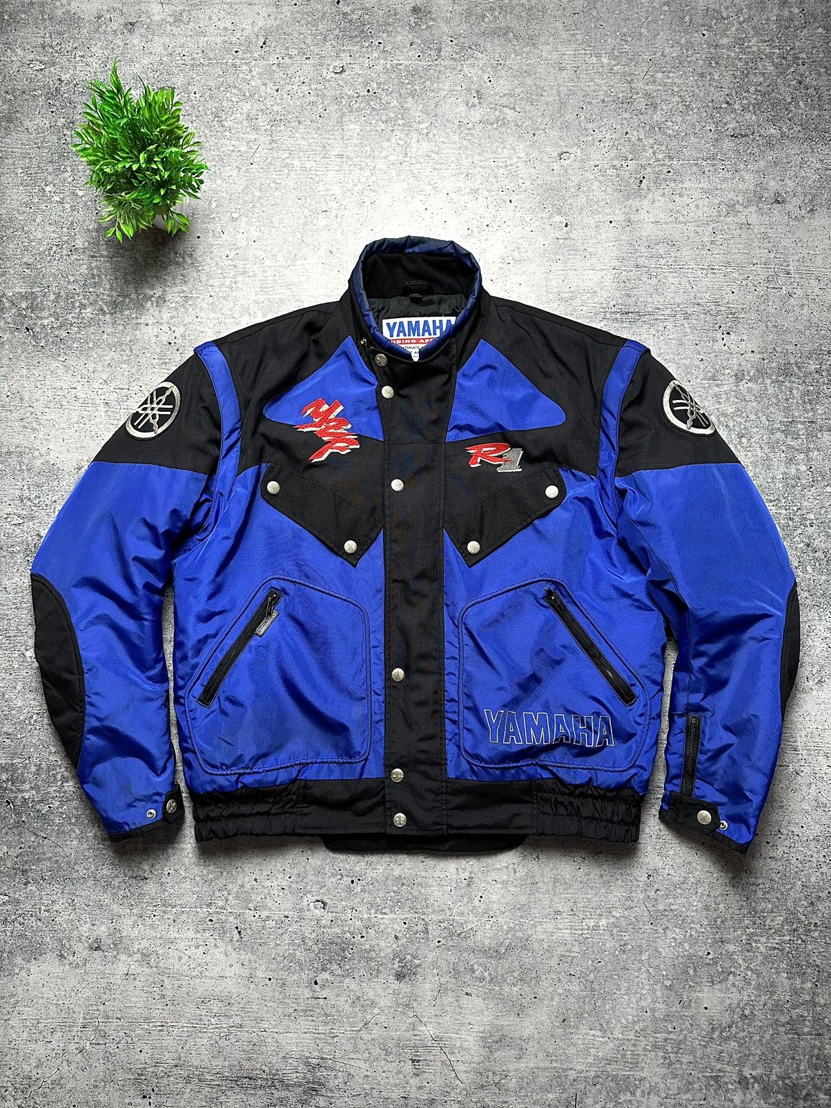 Vintage Vintage 90s Yamaha R1 Transformer 2 in 1 Racing Moto Jacket ...
