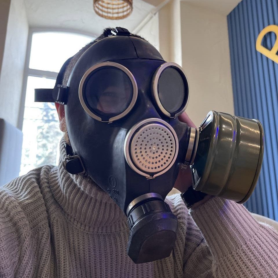 Vintage Mask gas respirator military vintage USSR made Original 80s ...