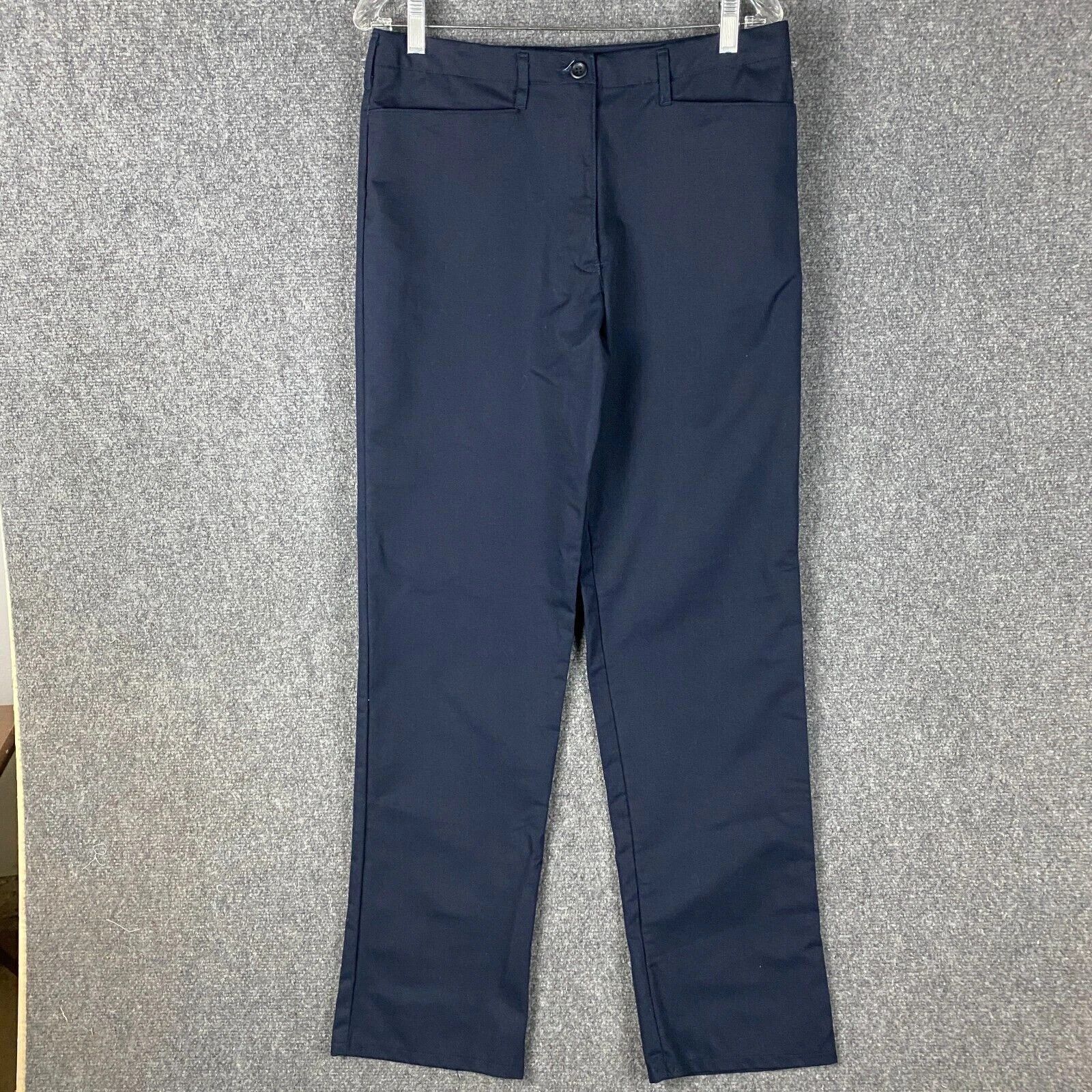 Cintas Cintas Pants Women's 6 TL Susan Fit AT&T Navy Blue Polyester ...