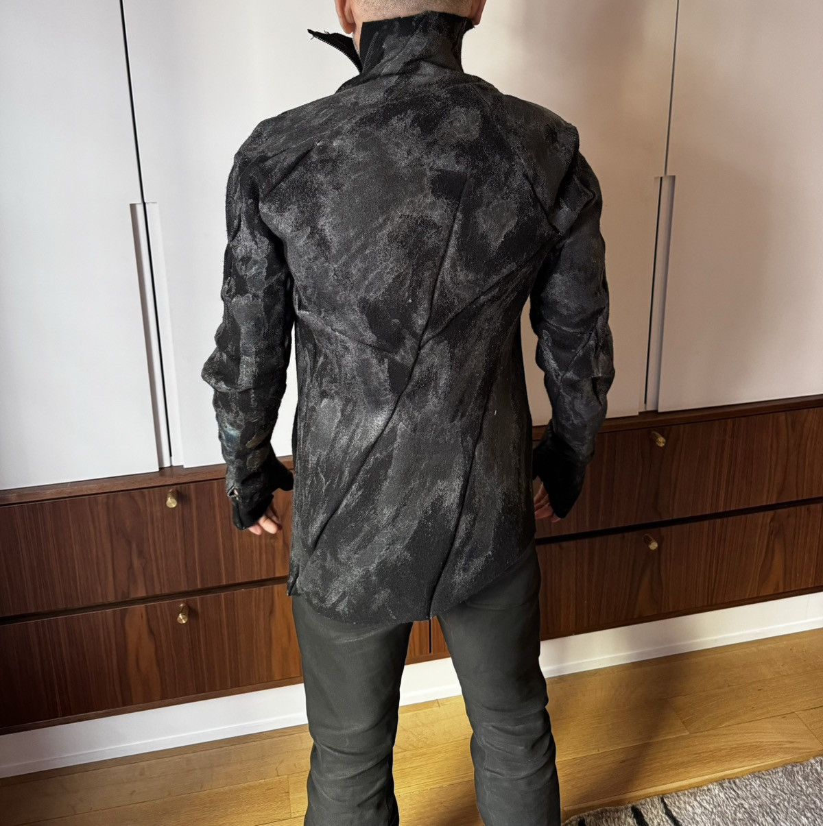 Leon Emanuel Blanck Waxed wool jacket | Grailed