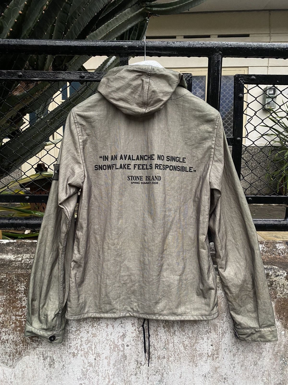 Stone Island × Vintage Stone Island Snowflake ss08 [VERY RARE ITEM ...
