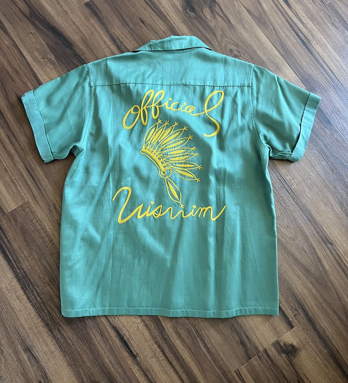 Visvim Visvim Green Camp Collar Button Up 🐴 | Grailed