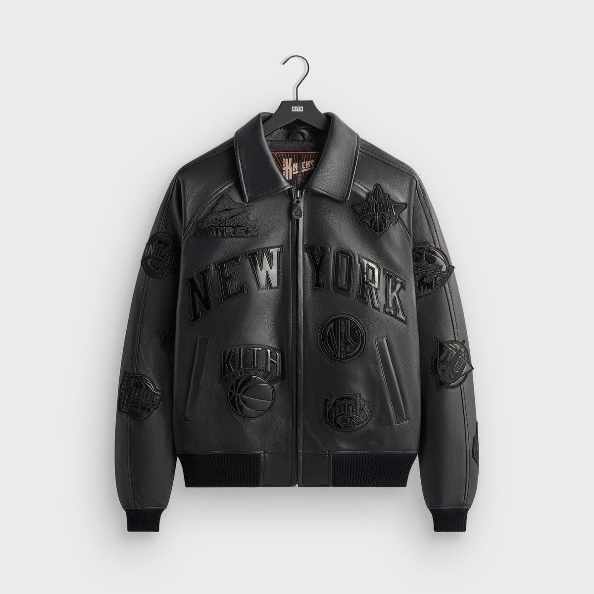 Avirex × Kith Kith & AVIREX Knicks Madison Square Garden Icon Jacket ...
