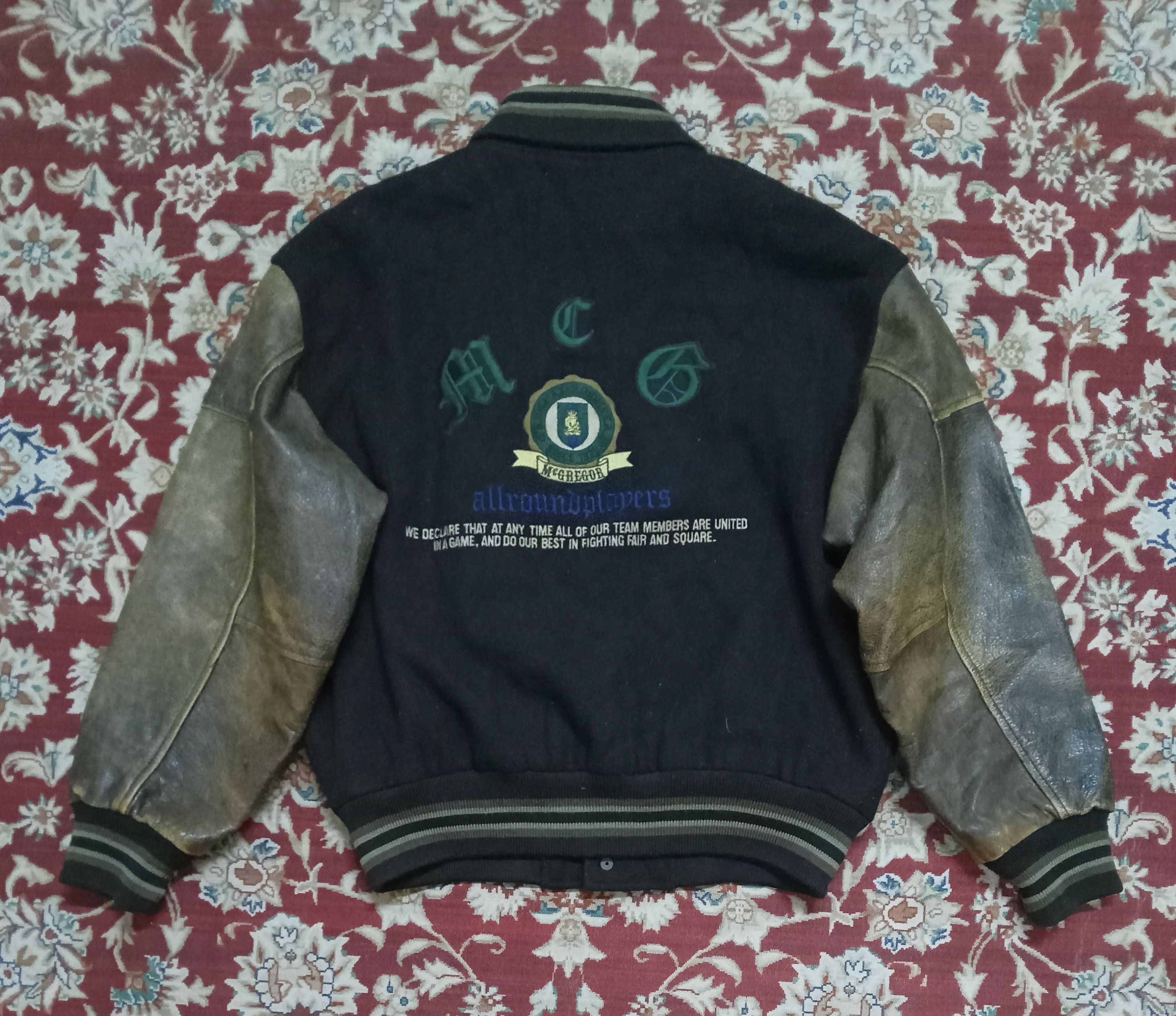 Mcgregor × Vintage Vintage McGregor All Round Players Varsity Jacket ...