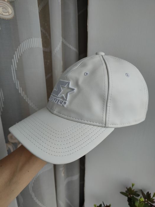 Starter Starter Black label cap hat unisex pu leather cap starter | Grailed