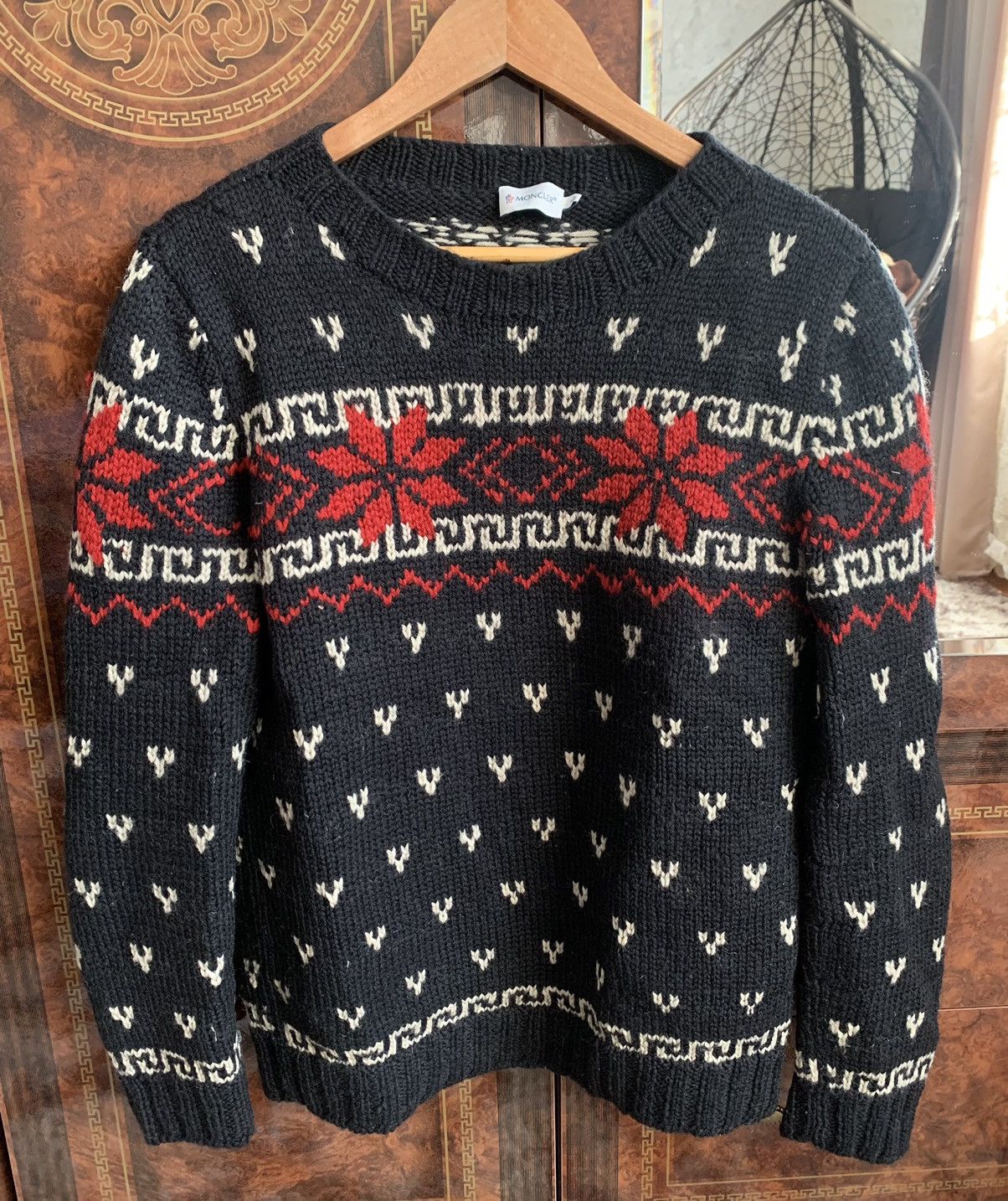 Moncler Moncler Lana Wool Knit Sweater Golf Vintage | Grailed