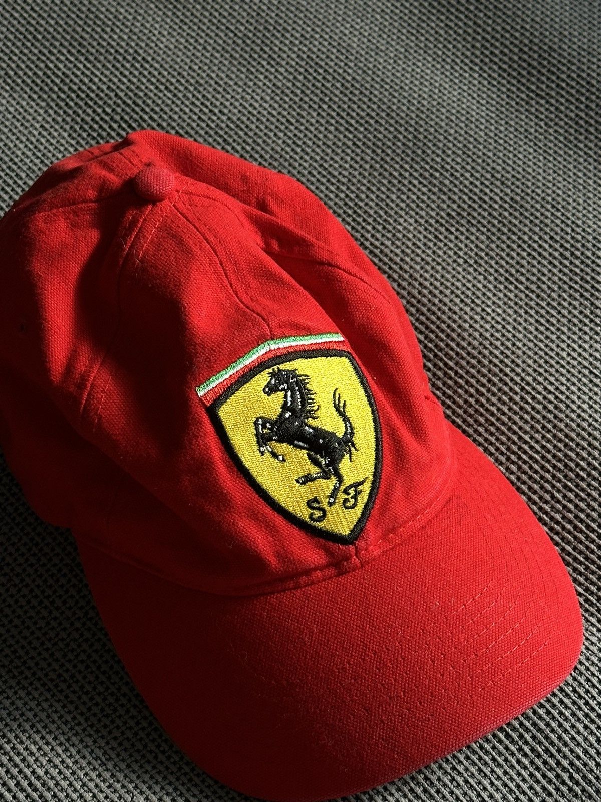 Vintage Vintage Ferrari 90s hat red cap official licensed racing | Grailed