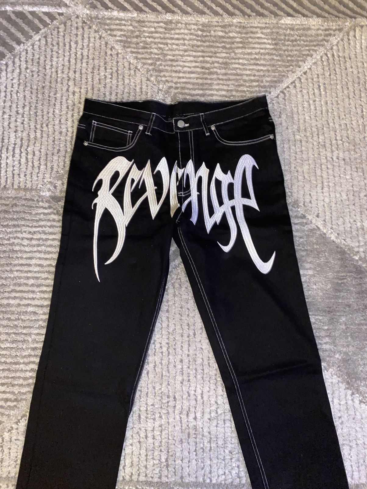 Revenge Revenge Denim Arch Pants | Grailed