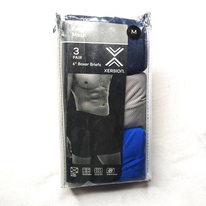 Other Xersion Everair Mesh Men's 3 Pack Athletic Boxer Briefs NEW | Grailed