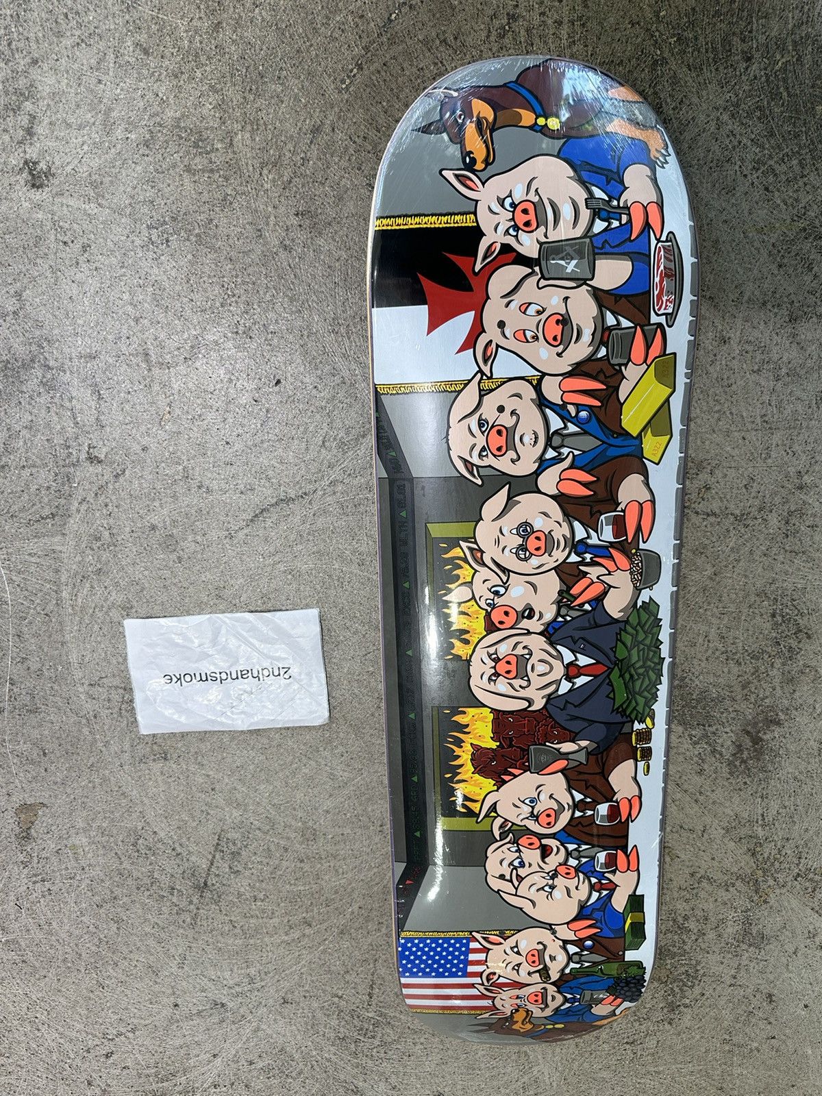 StrangeLove Skateboards StrangeLove Animal Farm 8.5 Skateboard Deck ...