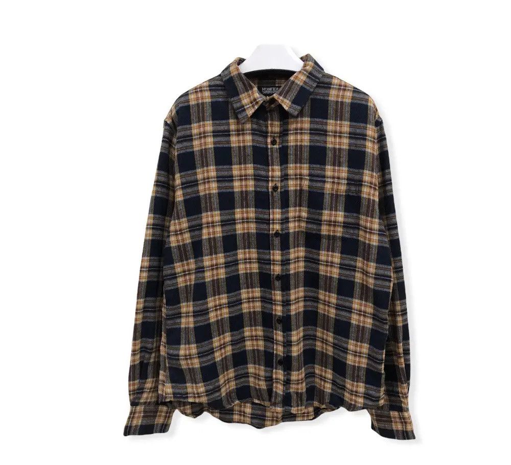 Flannel × Japanese Brand × Streetwear Japanese Brand Modified Plaid ...