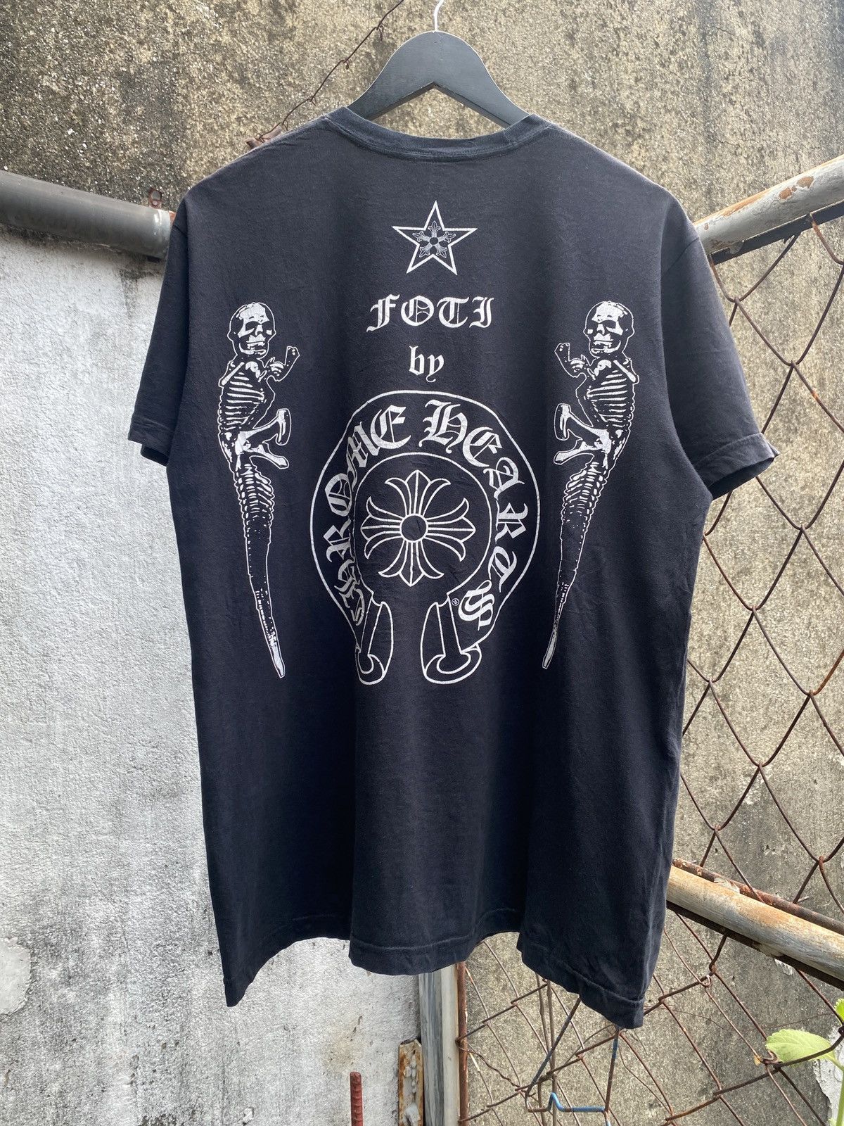 Chrome Hearts RAREST TEE 🔥 - PAINT SPLATTER FOTI EXCLUSIVE CHROME ...