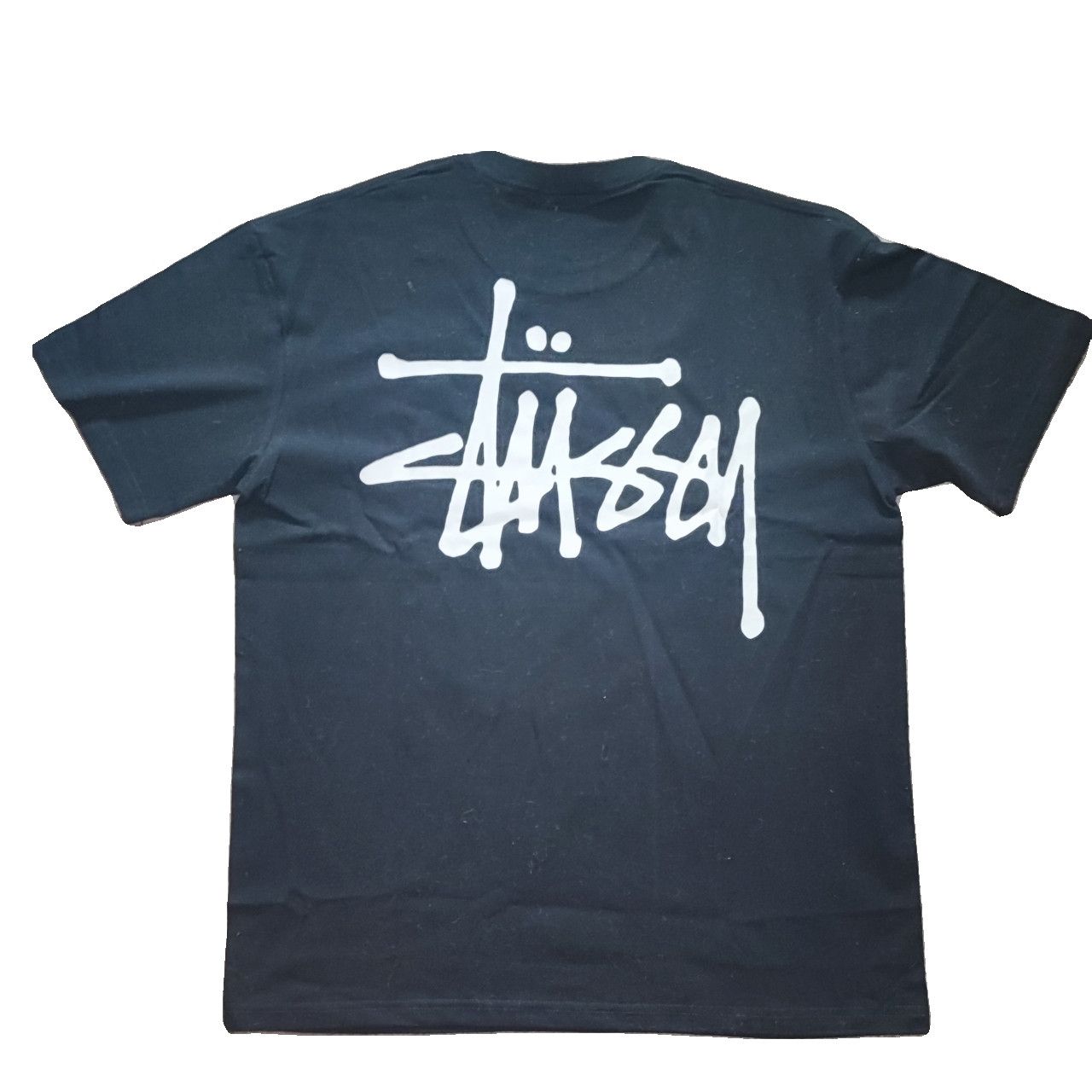 Stussy Stussy Basic Tee Front and Back print | Grailed