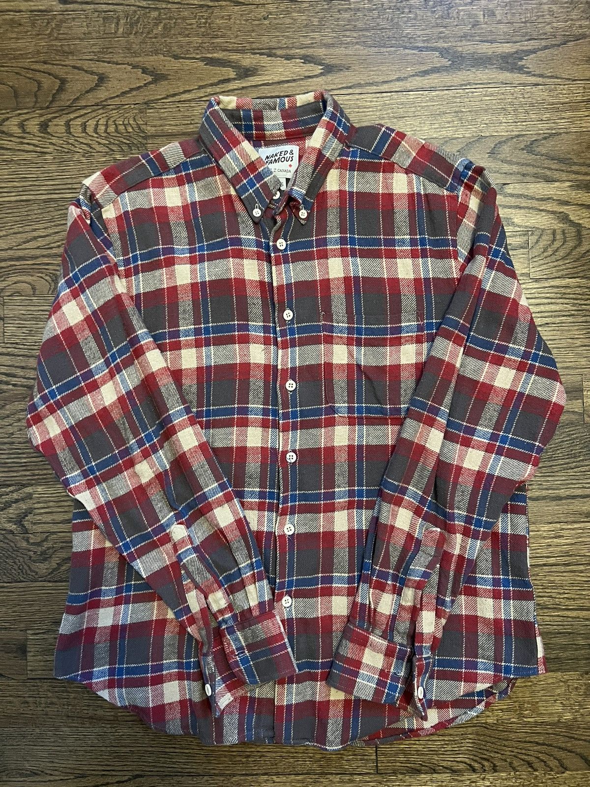 Naked & Famous Naked and Famous flannel | Grailed