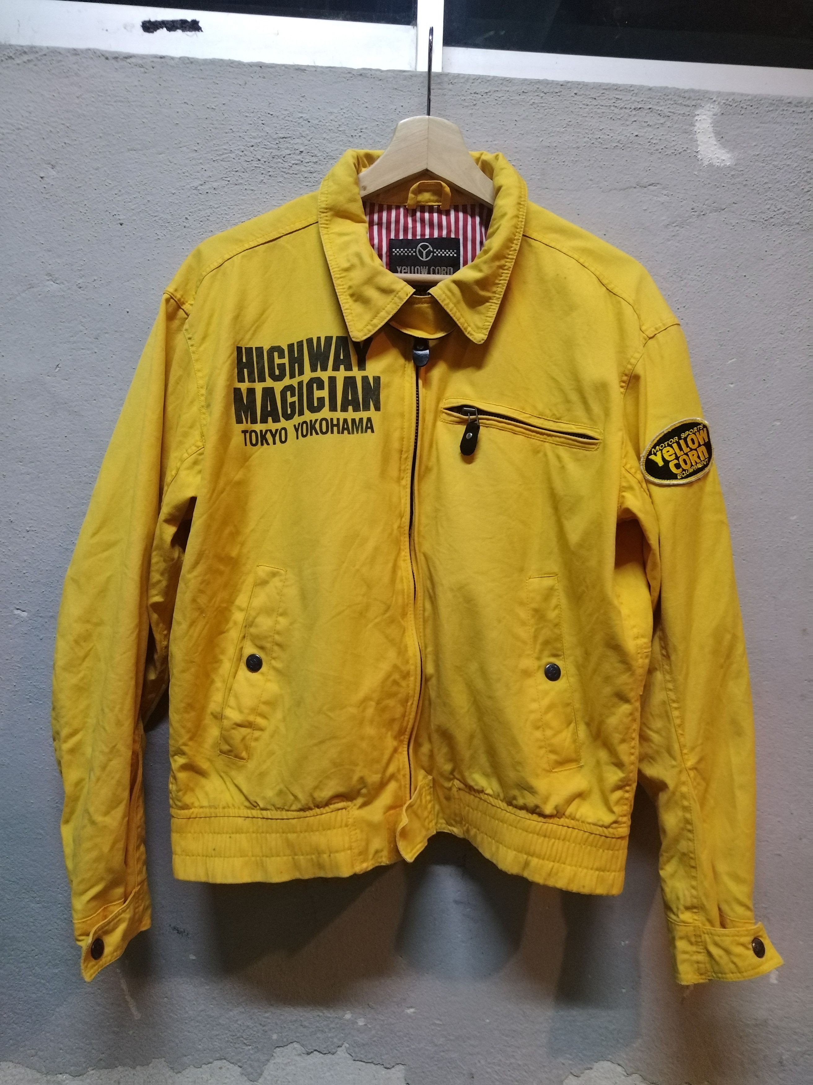 Racing × Vintage × Yellow Corn Yellow corn motorsport's equipment ...