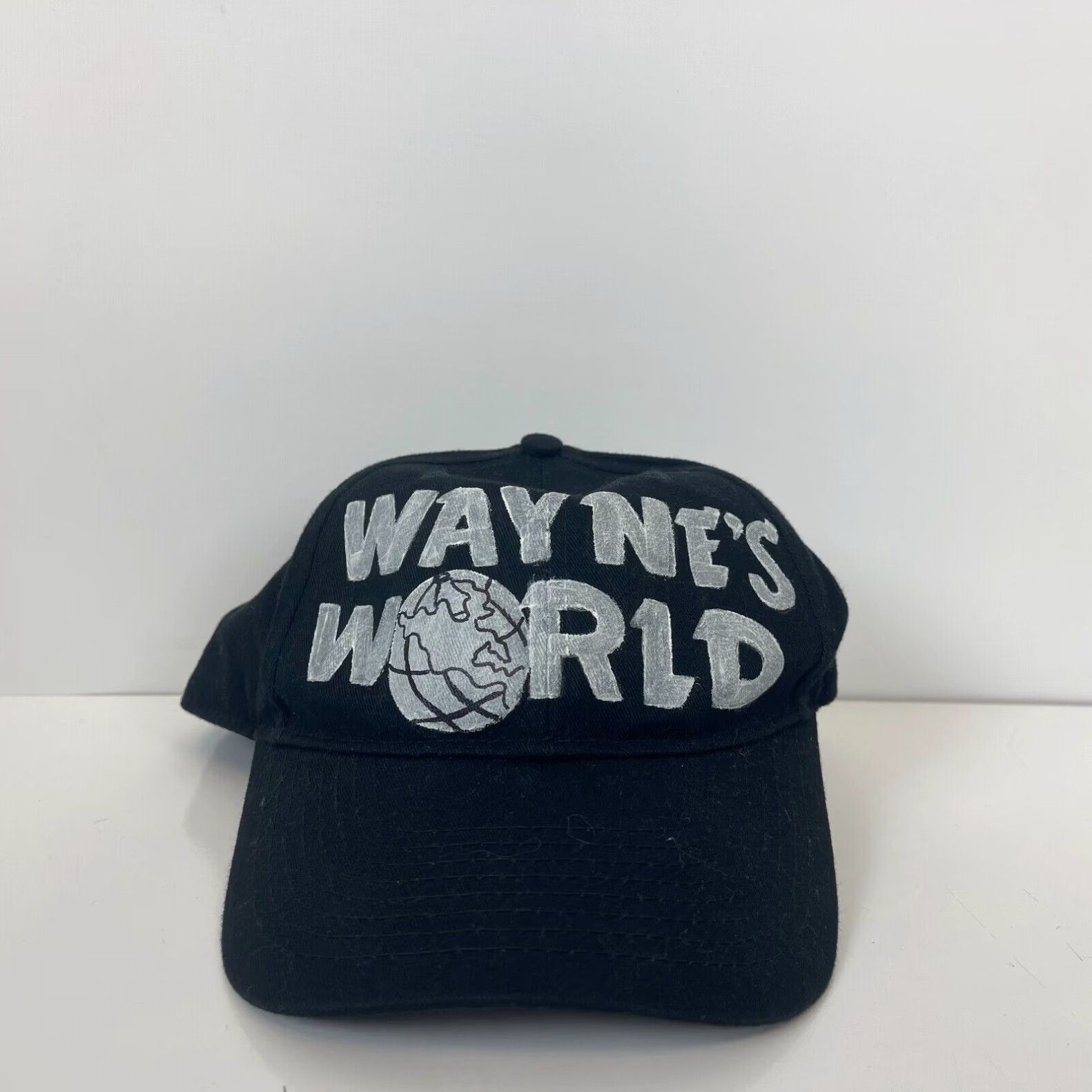 Vintage Classic Black Movie Inspired Embroidered Strapback Hat from ...