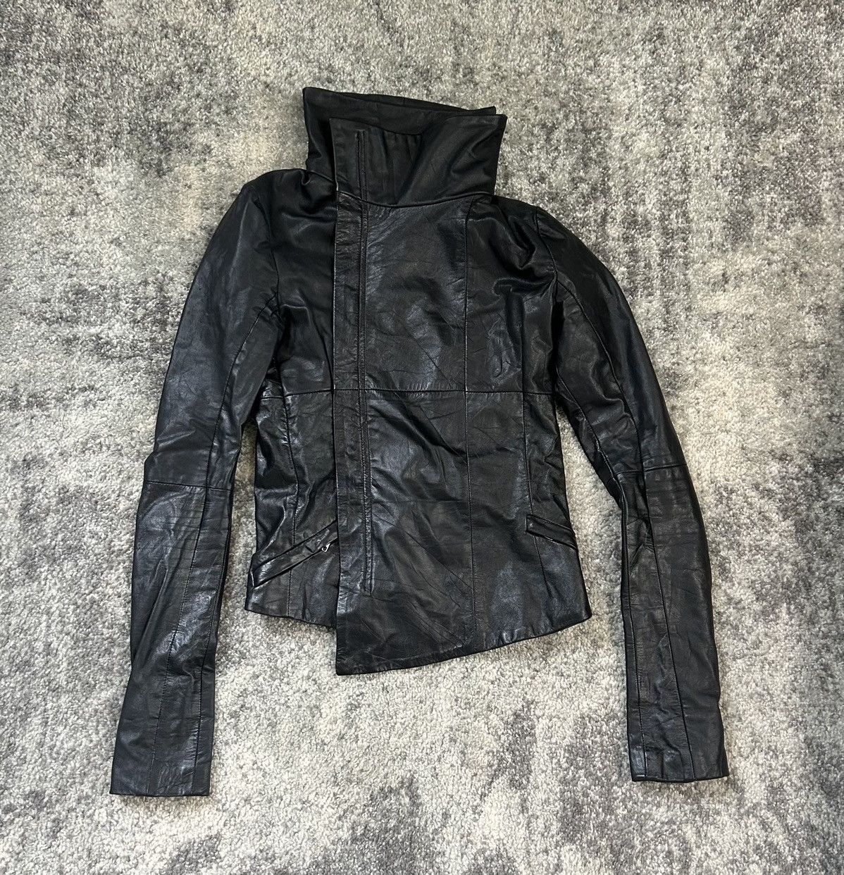 Archival Clothing × Ekam × Japanese Brand 2000s Ekam Leather Jacket ...