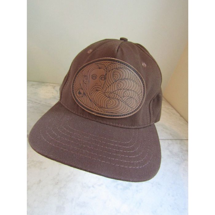 Vintage Hippy Helmets California Grown Brown Sustainable Textile Cap ...
