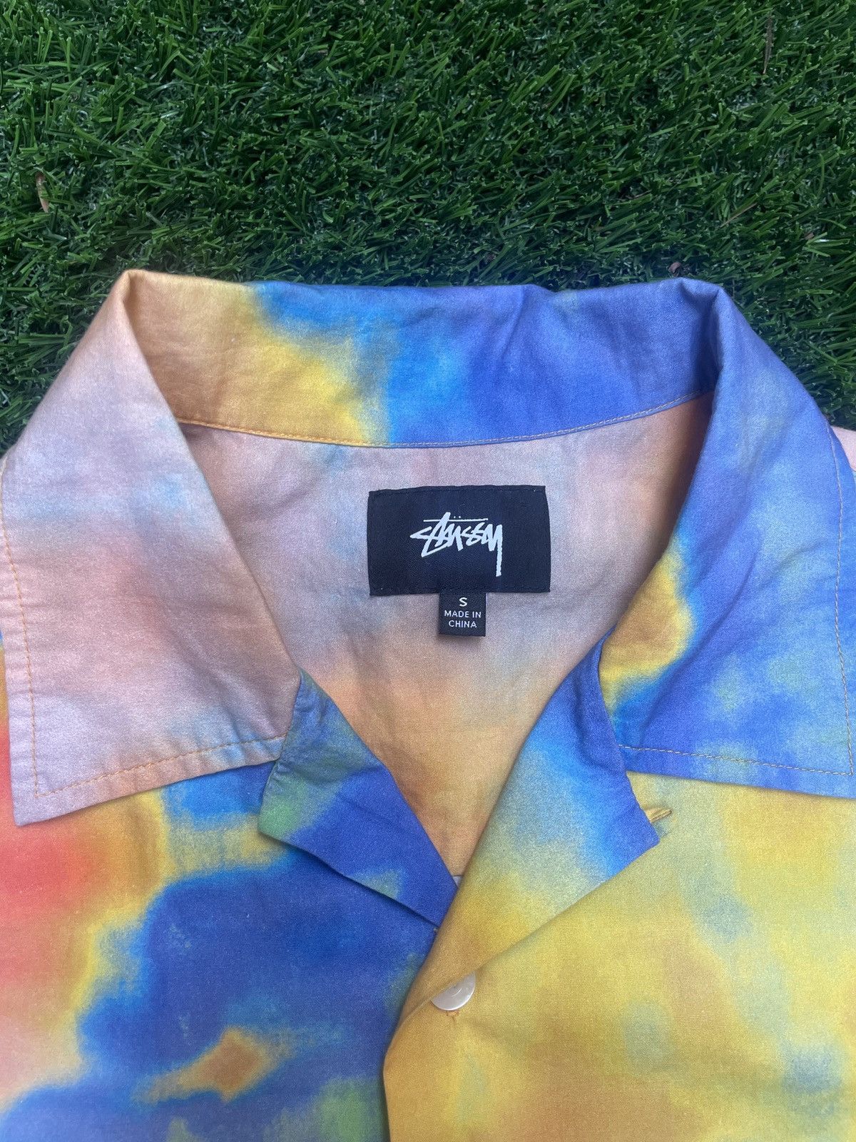 Stussy Stussy Tye Die Button Up | Grailed
