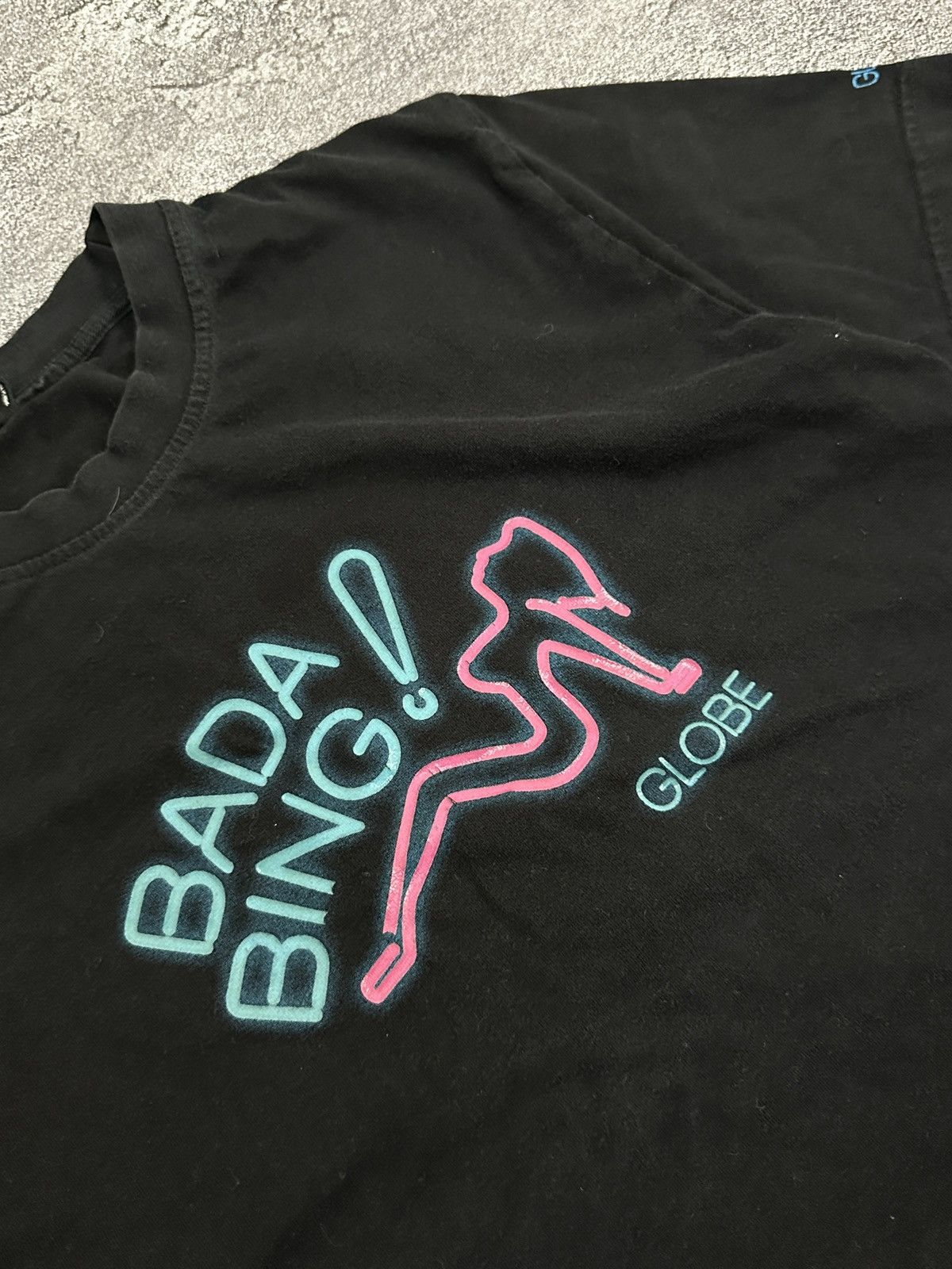 Vintage Vintage Globe The Sopranos NBO BADA BING t-shirt 2000s | Grailed