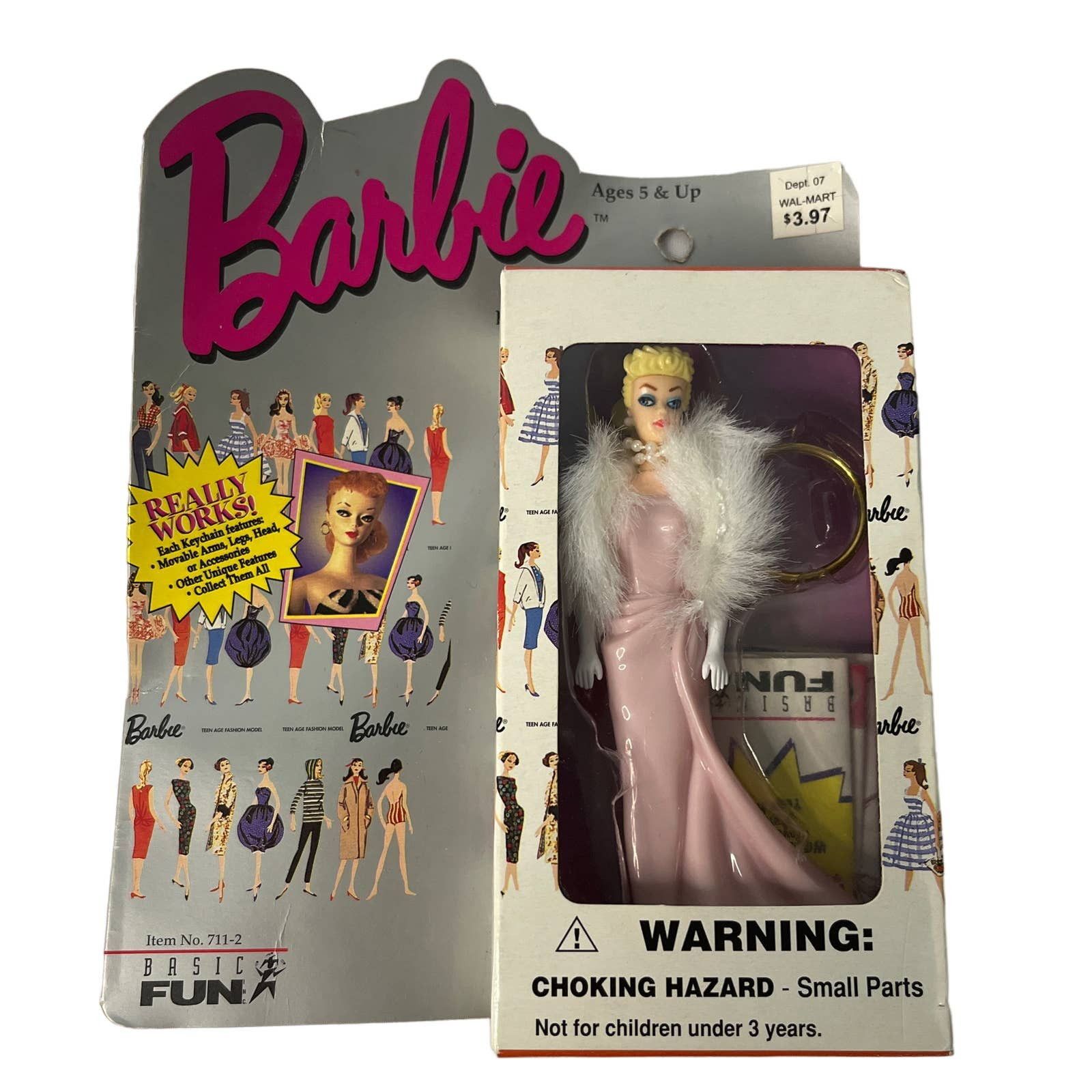 Other Barbie Enchanted Evening Keychain, Mattel 1996, Basic Fun | Grailed