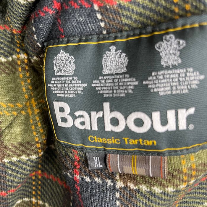 Barbour Barbour Lined Barn Chore Utility Quilted Jacket Green XL | Grailed