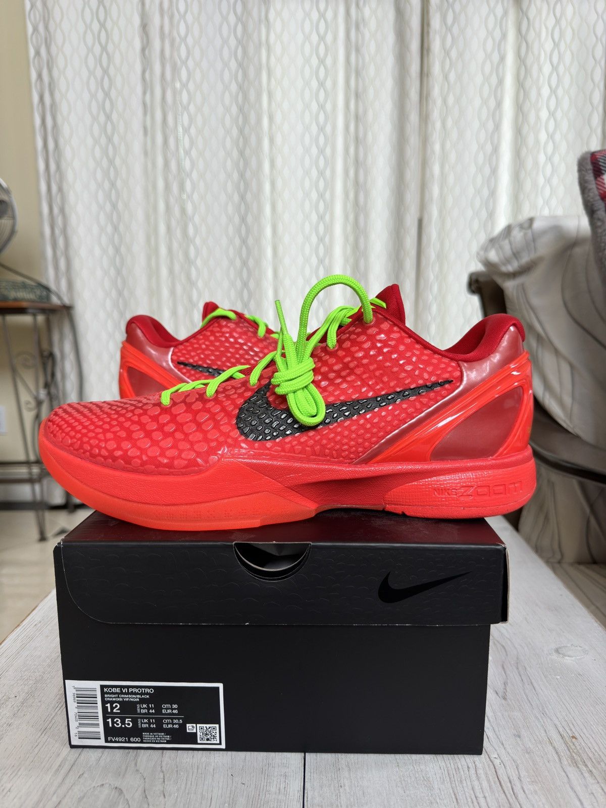 Nike Kobe 6 Protro Reverse Grinch | Grailed