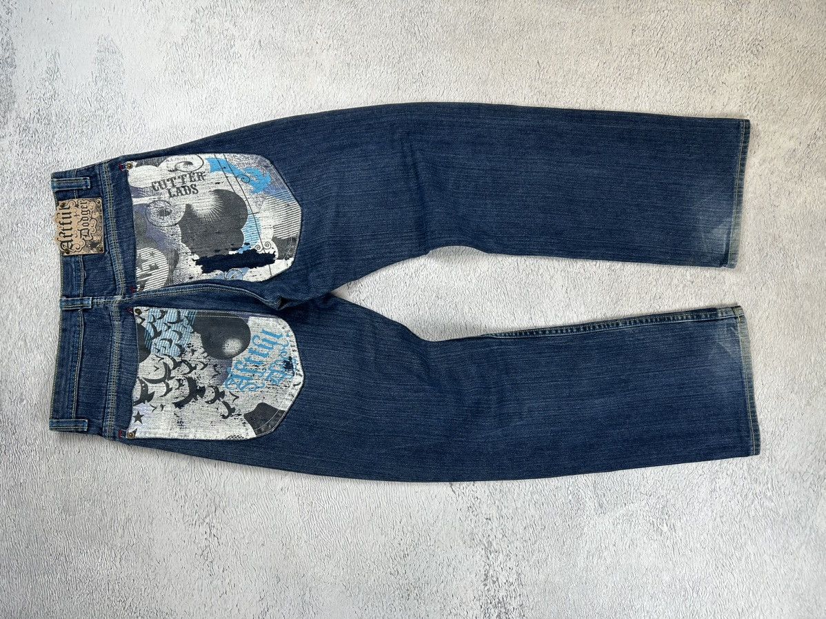 Vintage Vintage Artful Dodger baggy jeans Big Logo Streetwear | Grailed