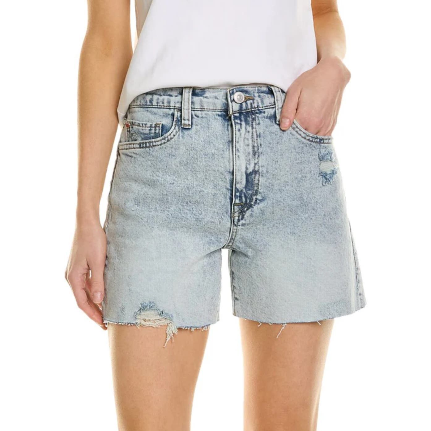 Hudson Hudson Womens Kass Morgan High Rise Denim Jean Shorts 25 NWT | Grailed