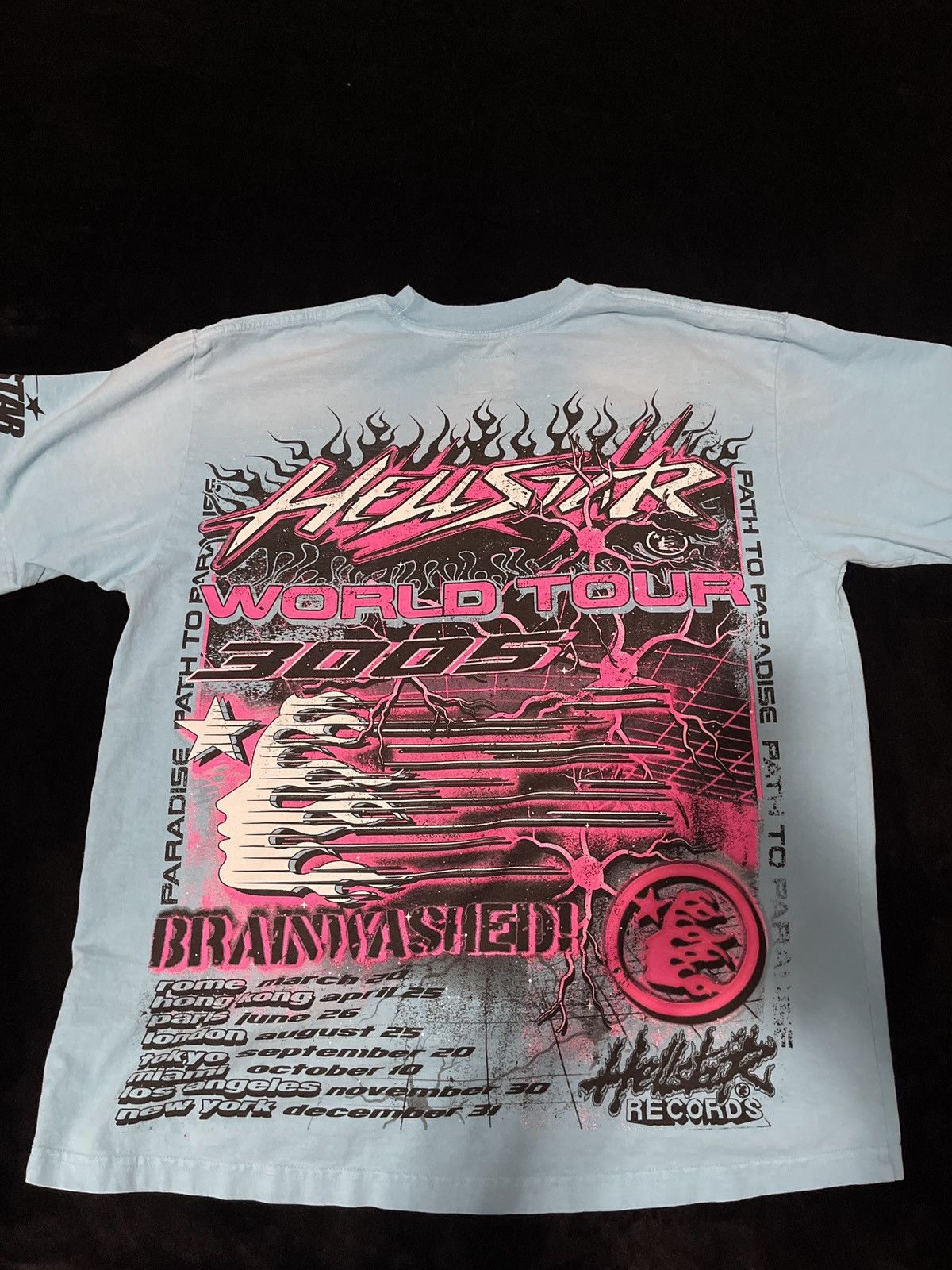 HELLSTAR Hellstar Neuron Tour T-Shirt Nothing Under $250 | Grailed