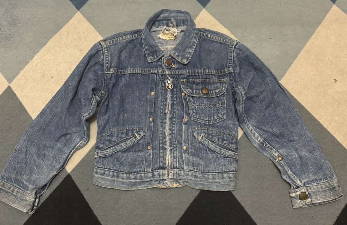 Denim Jacket × Vintage × Wrangler TRUE VINTAGE WRANGLER BLUE BELL ...