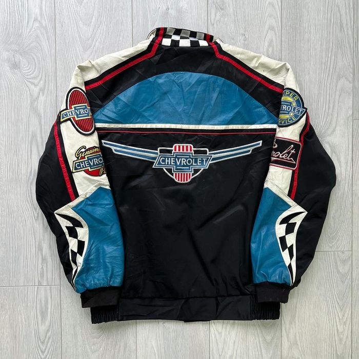 Vintage Vintage 90s Chevrolet Racing Jacket | Grailed