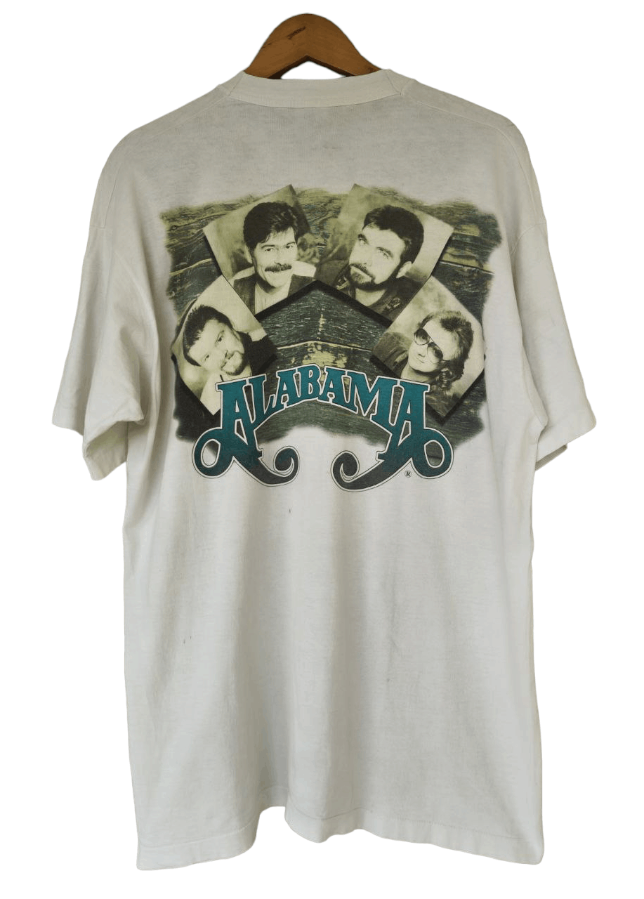 Band Tees × Fruit Of The Loom × Vintage 💥LAST CALL💥 90s Alabama Band T ...