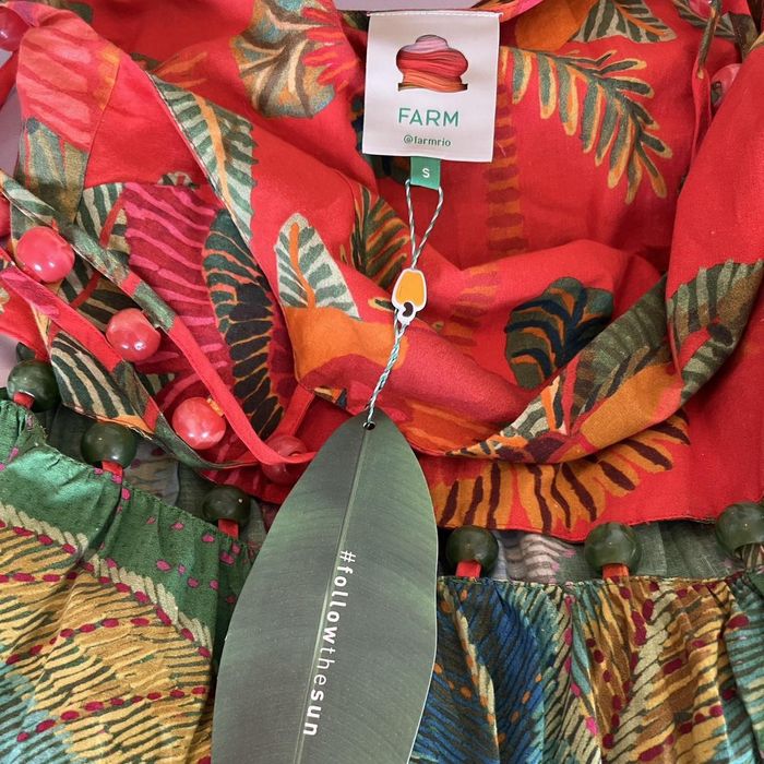 Farm Rio Farm Rio Mixed Prints MIDI Dress | Grailed