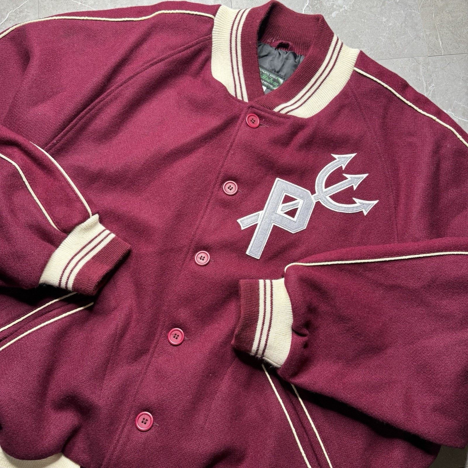 Stall and Dean Vintage Stall And Dean Sun Devils Wool Letterman Jacket ...