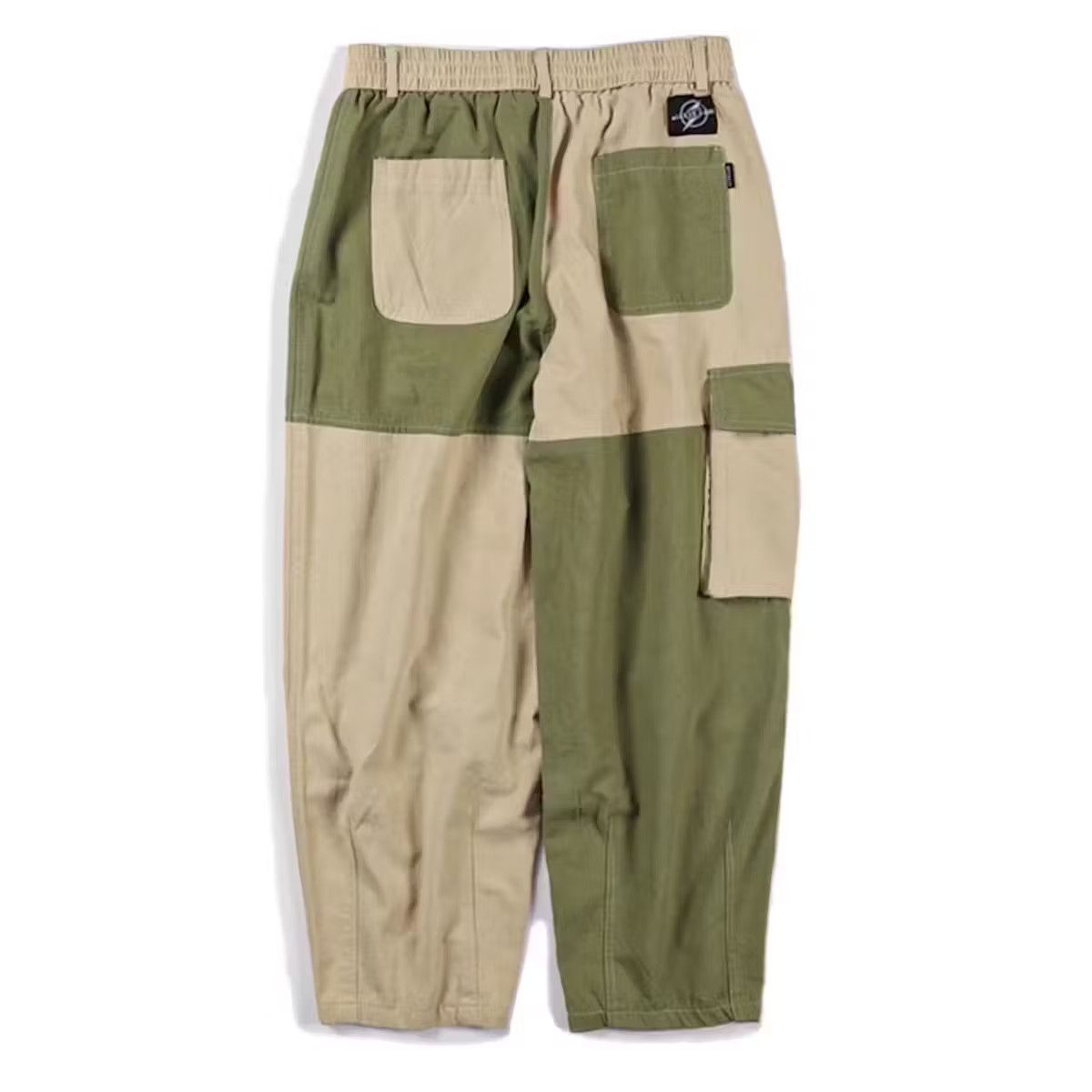 Vintage Reconstructed Split Pattern Cargo Pants | Grailed