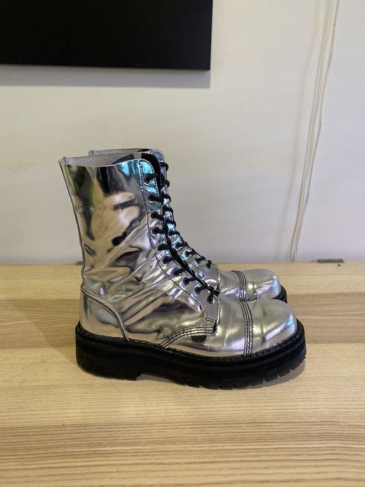 Underground UNDERGROUND COMMANDO 10 EYELET STEEL CAP BOOT | Grailed