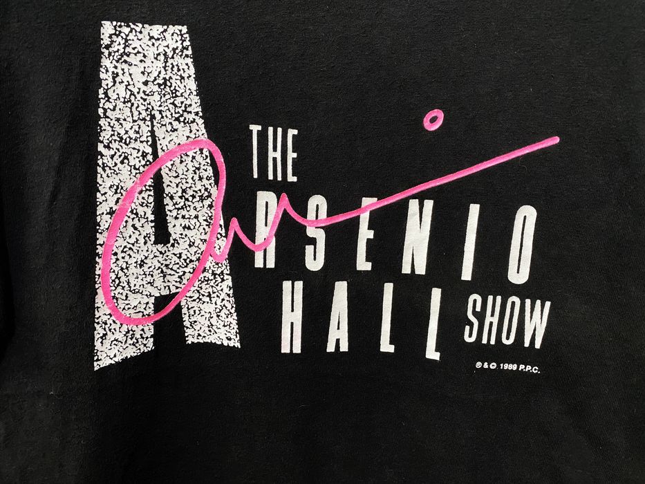 Vintage Vintage 1989 The Arsenio Hall Show TV promo Shirt | Grailed