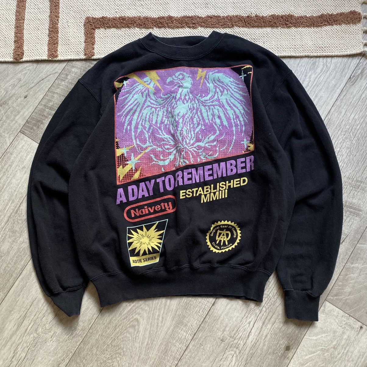 Band Tees × Vintage A DAY TO REMEMBER Y2K BAND ADTR SERIES SWEATSHIRT ...