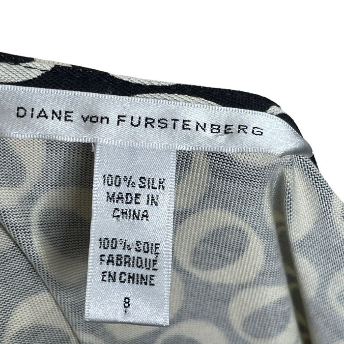 Diane von Furstenberg Diane Von Furstenberg DVF Iconic Wrap Dress Silk ...