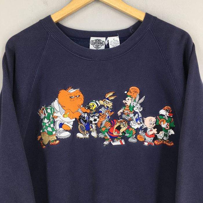 Cartoon Network Warner Bros Looney Tunes Sweatshirt Medium | Grailed