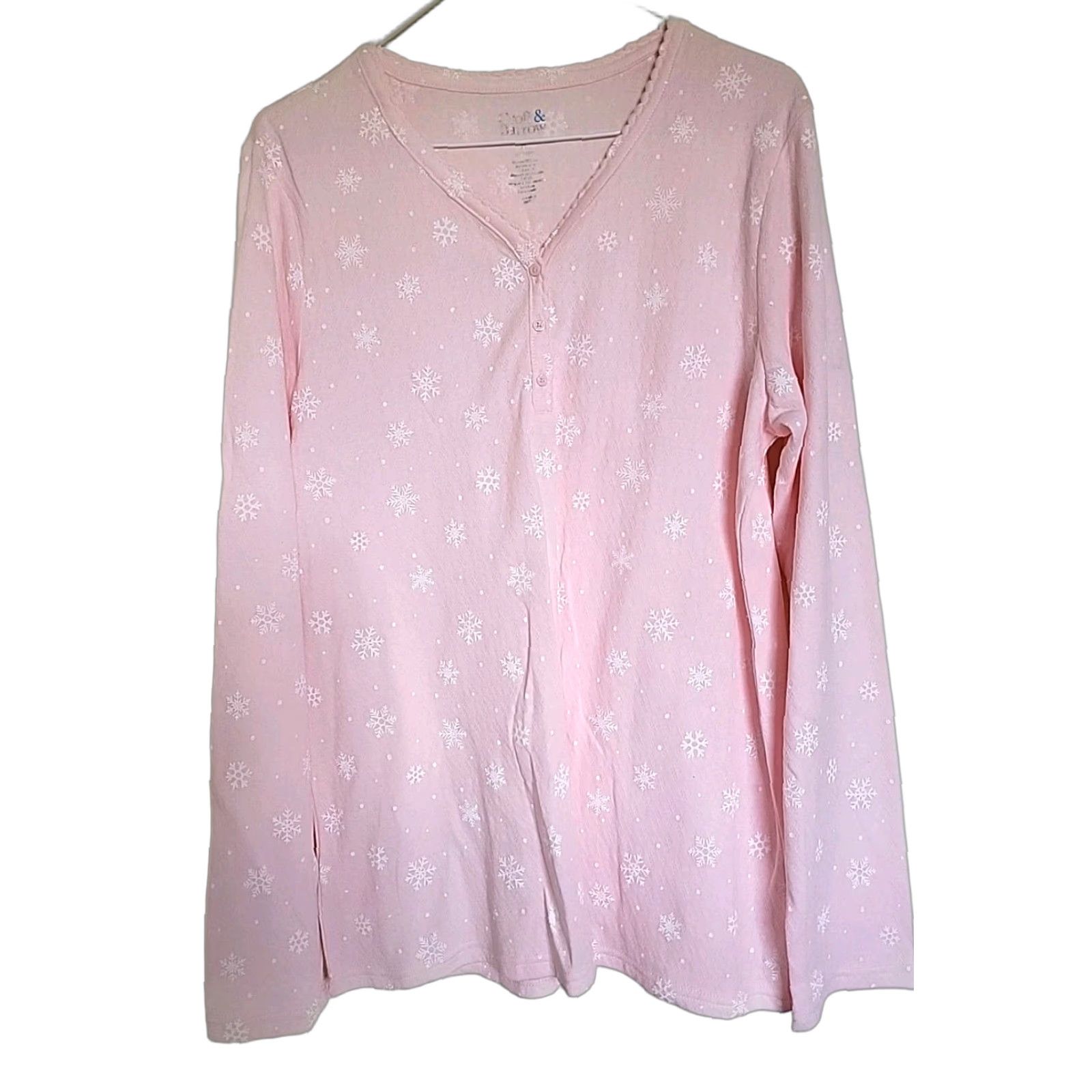 Croft & Barrow Croft & Barrow Intimates Womens M Sleep Shirt Long ...