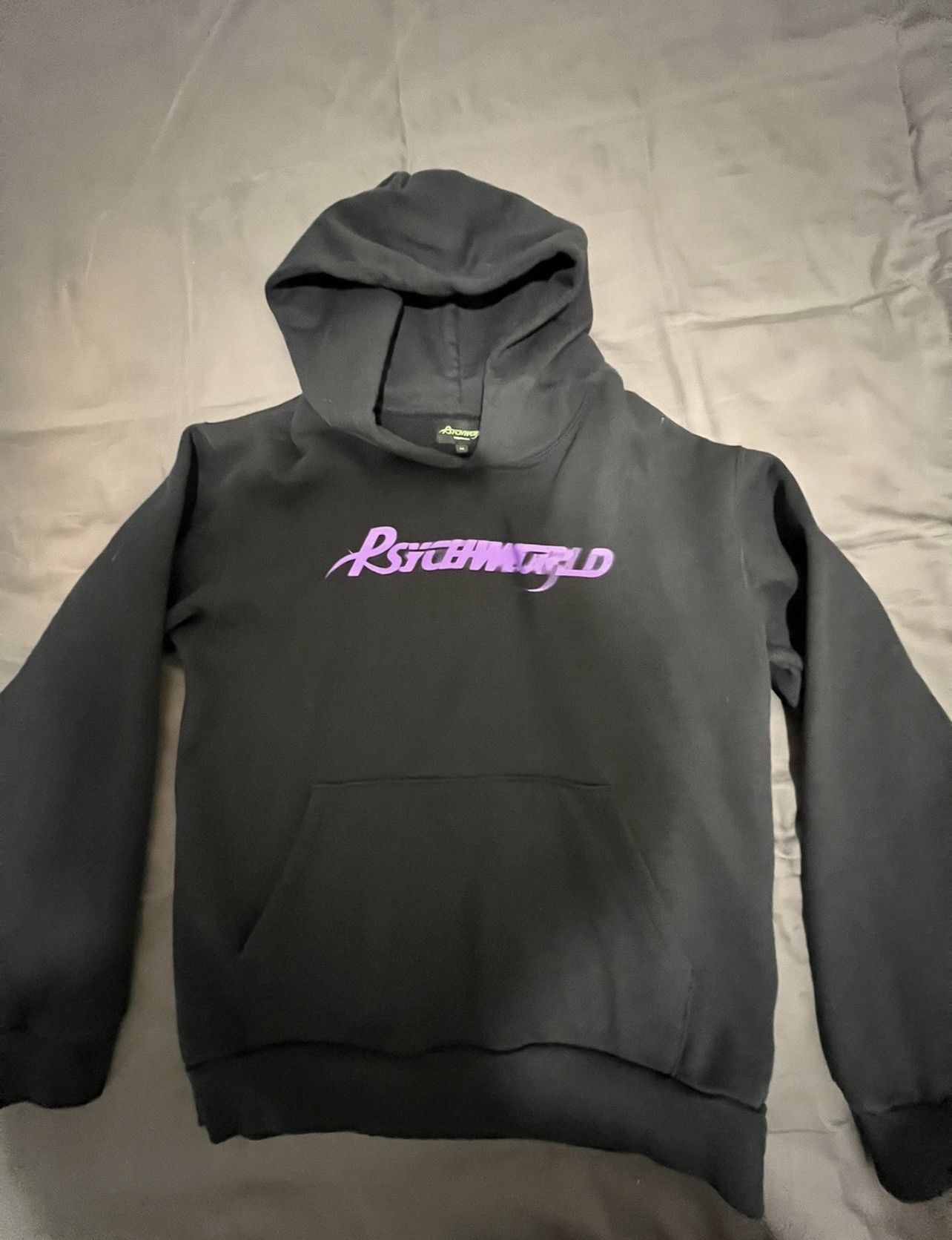 Psychworld Psychworld purple logo hoodie | Grailed